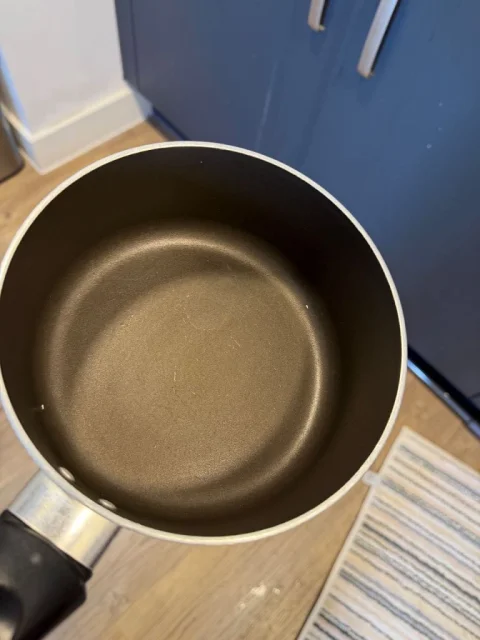 Nonstick Saucepan Cooking Pot Small Milk Tea Pan Long Handle No Lid ...