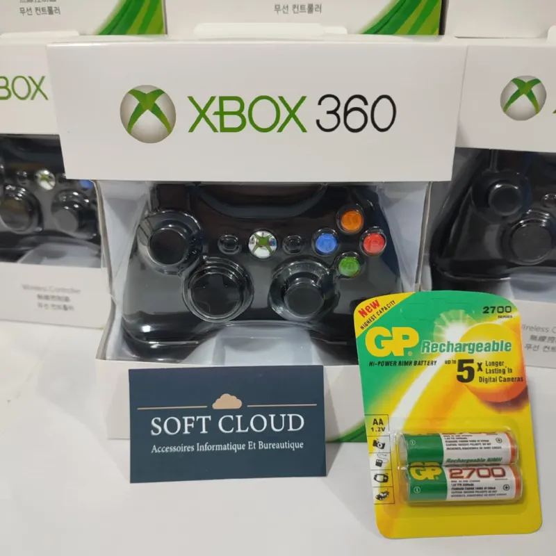 MANETTE XBOX 360 SF + PILES