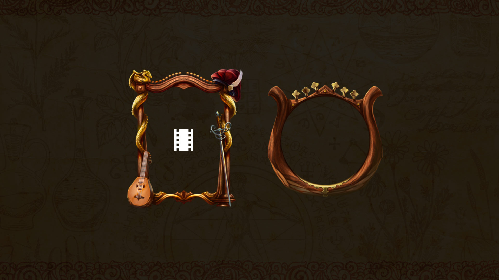 Bard animated avatar and token frame · Frame · Let's Role