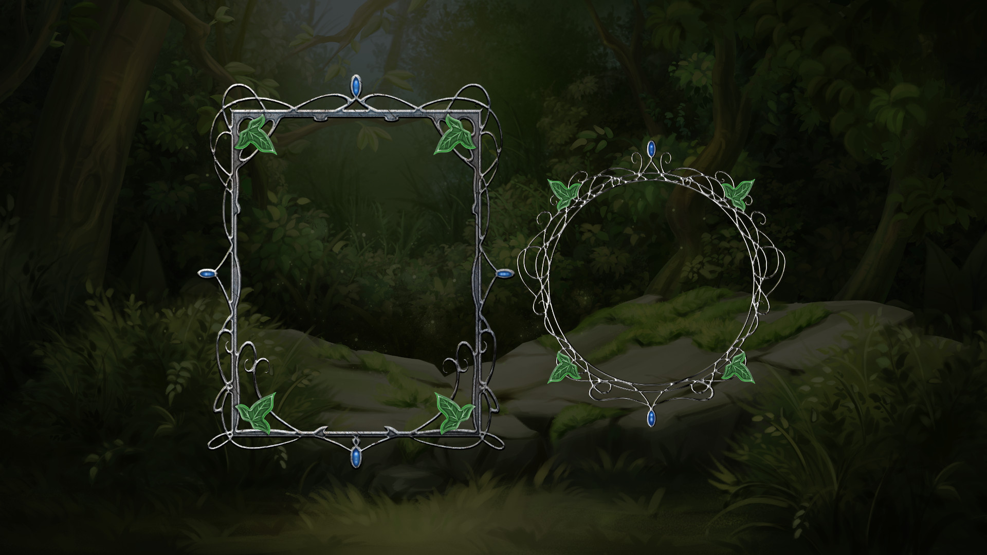 Elven avatar and token frame · Frame · Let's Role