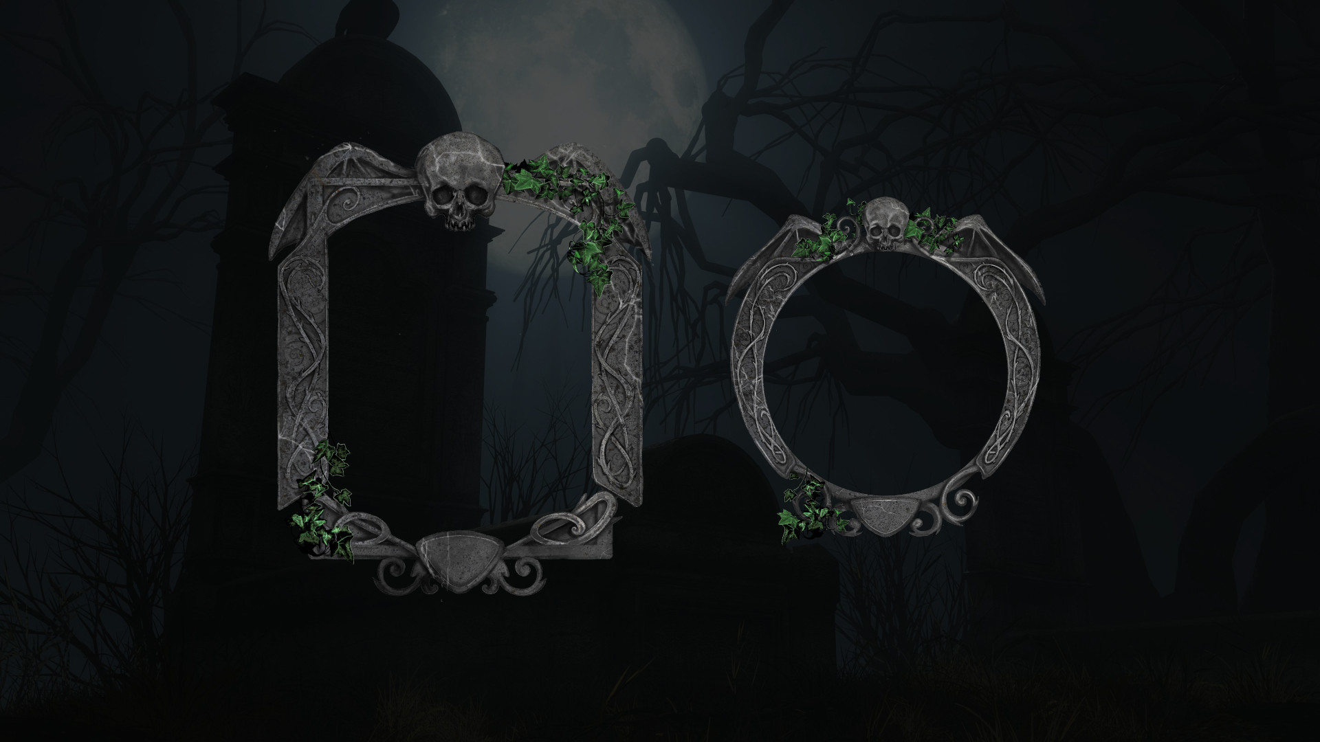 Vampire tomb avatar and token frame · Frame · Let's Role